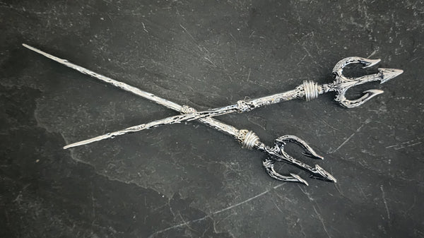 Trident Hair sticks Mermaid Hair Pins – DRAVYNMOOR